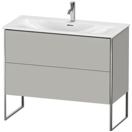 Duravit XSquare Waschtischunterbau stehend 101,0x 47,8 cm, 2 Auszüge, für Waschtisch Viu 234410