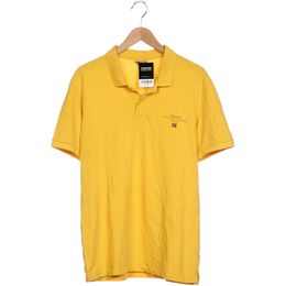 Napapijri Herren Poloshirt, gelb, Gr. 54