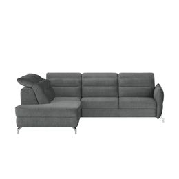 switch Ecksofa Montale ¦ grau ¦ Maße (cm): B: 261 H: 108 T: 229