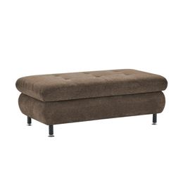 Lounge Collection XXL-Hocker Sally ¦ braun ¦ Maße (cm): B: 129 H: 47