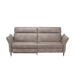 Hukla Sofa 3-sitzig Solea ¦ grau ¦ Maße (cm): B: 224 T: 95