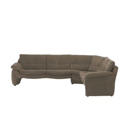 Smart Ecksofa Melodie ¦ braun ¦ Maße (cm): B: 280 H: 80 T: 255