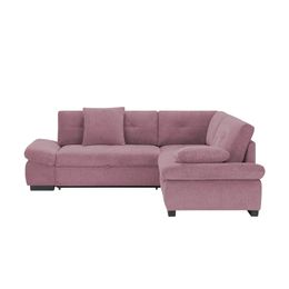 bobb Ecksofa Lindsay ¦ rot ¦ Maße (cm): B: 255 H: 91 T: 225