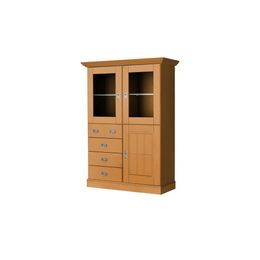 maison bleue Highboard Florian ¦ holzfarben ¦ Maße (cm): B: 118,5 H: