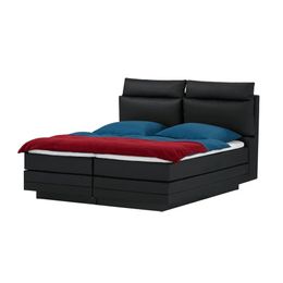 SKAGEN BEDS Motor-Boxspringbett Hardego ¦ schwarz ¦ Maße (cm): B: 20