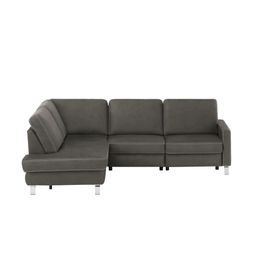 Max Schelling Ecksofa Maximum Plus ¦ grau ¦ Maße (cm): B: 257 H: 89