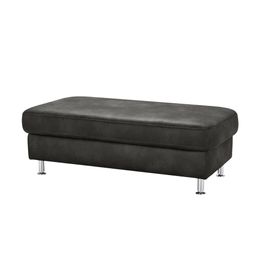 Mein Sofa bold XXL Hocker Veit ¦ grau ¦ Maße (cm): B: 130 H: 46 T: 6