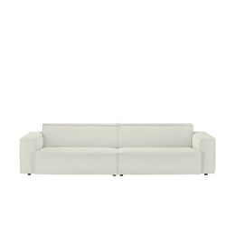 Gray & Jones Big Sofa Cord Upper East ¦ weiß ¦ Maße (cm): B: 296 H: 7