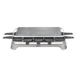 Tefal Raclette PR457B 1.350W 10 Pfänn. Steinpl.