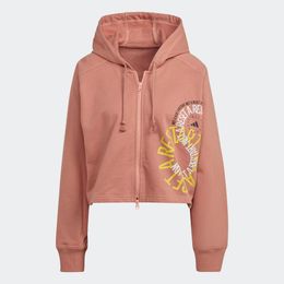 Adidas by Stella McCartney Cropped Kapuzenjacke