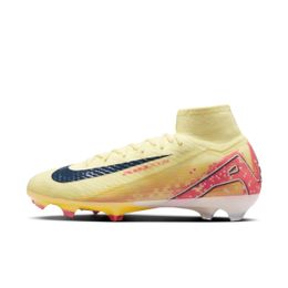 Nike Mercurial Superfly 10 Elite "Kylian Mbappé" FG High-Top-Fußballschuh - Orange