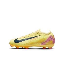 Nike Jr. Mercurial Vapor 16 Pro "Kylian Mbappé" Low-Top-Fußballschuh für normalen Rasen (ältere Kinder) - Orange