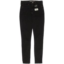 Topshop Damen Jeans, schwarz, Gr. 26