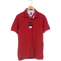 Tommy Hilfiger Herren Poloshirt, rot, Gr. 52