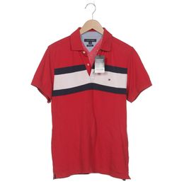 Tommy Hilfiger Herren Poloshirt, rot, Gr. 48