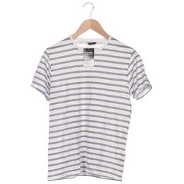 Massimo Dutti Herren T-Shirt, weiß, Gr. 46