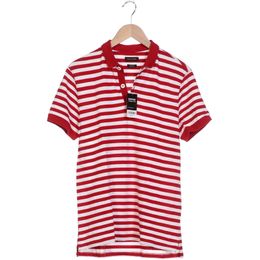 Massimo Dutti Herren Poloshirt, rot, Gr. 52