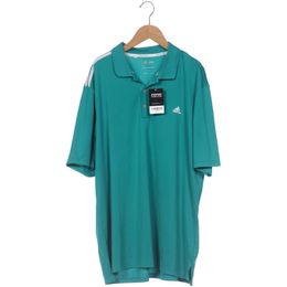 Adidas Herren Poloshirt, türkis, Gr. 54