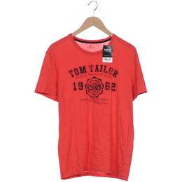 Tom Tailor Herren T-Shirt, rot, Gr. 52