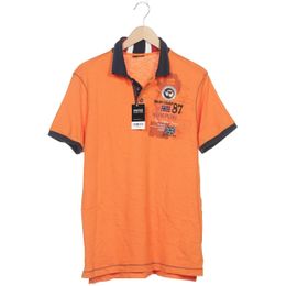 Napapijri Herren Poloshirt, orange, Gr. 54