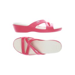 Crocs Damen Sandale, pink, Gr. 11