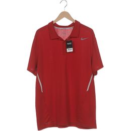 Nike Herren Poloshirt, rot, Gr. 56