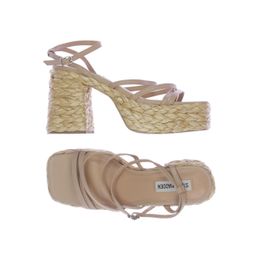 Steve Madden Damen Sandale, beige, Gr. 7.5