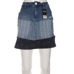 Desigual Damen Rock, blau, Gr. 28