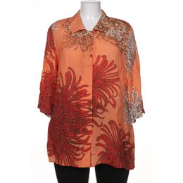 Selection by Ulla Popken Damen Bluse, orange, Gr. 42