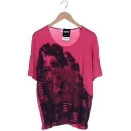 Ulla Popken Damen T-Shirt, pink, Gr. 46