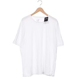 Ulla Popken Damen T-Shirt, weiß, Gr. 46