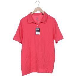 Ulla Popken Damen Poloshirt, rot, Gr. 42