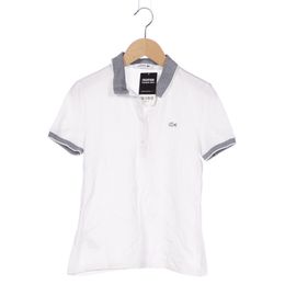 Lacoste Damen Poloshirt, weiß, Gr. 34