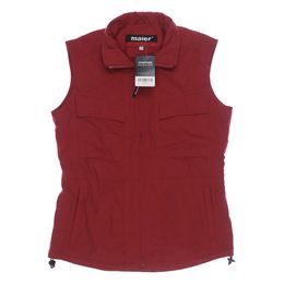 Maier Sports Damen Weste, rot, Gr. 36