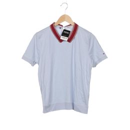 Tommy Hilfiger Damen Poloshirt, hellblau, Gr. 44