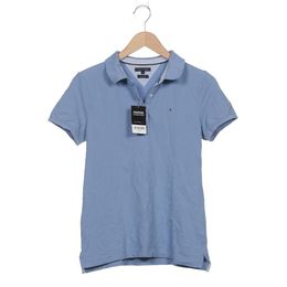 Tommy Hilfiger Damen Poloshirt, blau, Gr. 38