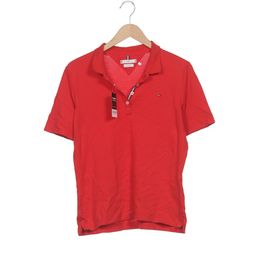 Tommy Hilfiger Damen Poloshirt, rot, Gr. 44