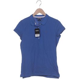 Tommy Hilfiger Damen Poloshirt, blau, Gr. 42