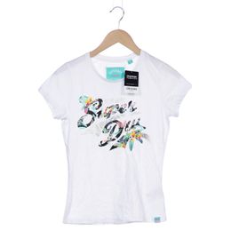 Superdry Damen T-Shirt, weiß, Gr. 38