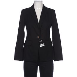 Hallhuber Damen Blazer, schwarz, Gr. 38