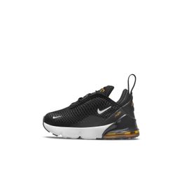 Nike Air Max 270 Schuh für Babys und Kleinkinder - Schwarz