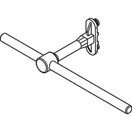 HEWI 802 LifeSystem Montageschlüssel 802.50.E04 für Stützklappgriff 802.50...