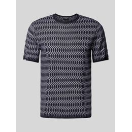 Emporio Armani T-Shirt mit gerippten Abschlüssen