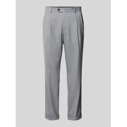 JOOP! Regular Fit Bundfaltenhose mit Eingrifftaschen