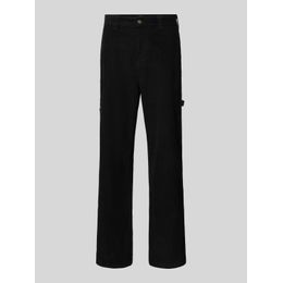 Dickies Flared Stoffhose mit Strukturmuster