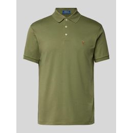 Polo Ralph Lauren Regular Fit Poloshirt mit Label-Stitching