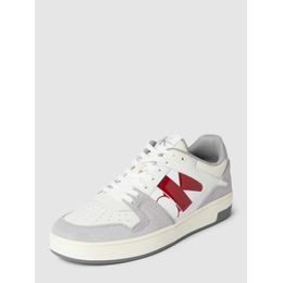 Calvin Klein Jeans Ledersneaker mit Kontrastbesatz