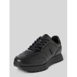 Calvin Klein Ledersneaker mit Plateausohle Modell 'LOW TOP LACE UP'