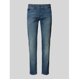 Jack & Jones Slim Fit Jeans im 5-Pocket-Design Modell 'GLENN'