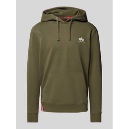 Alpha Industries Hoodie mit Label-Print